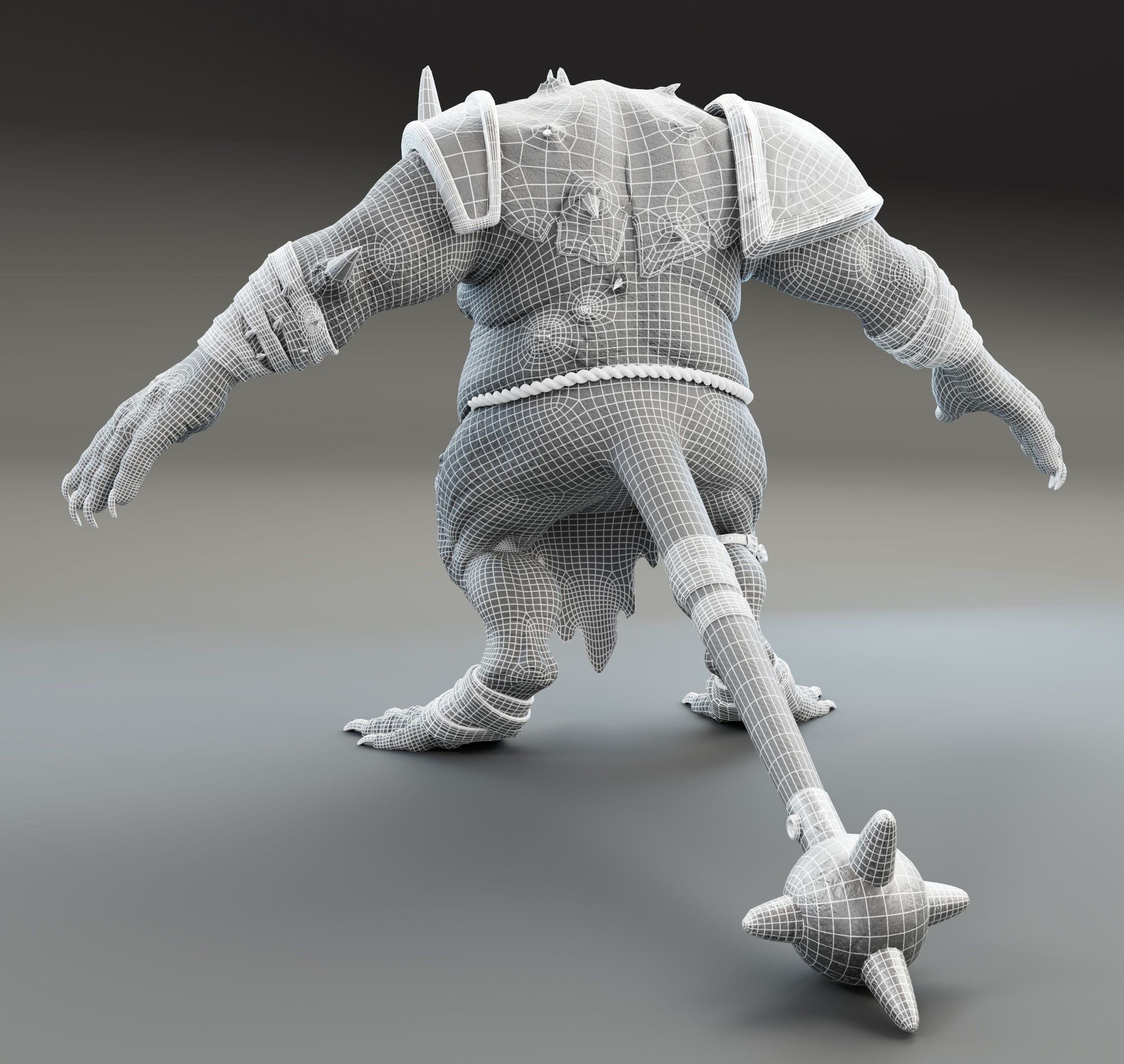 Fat Skaven Rat 3D model | CGTrader