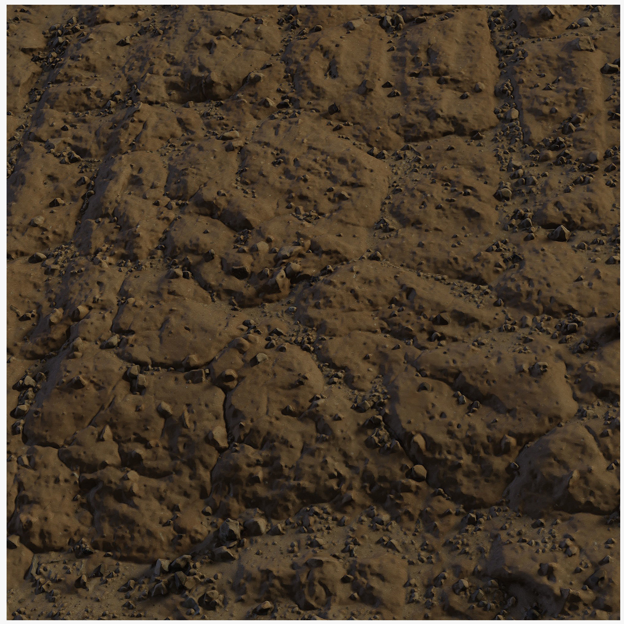 Gravelsand03 dirt texture 3D model | CGTrader