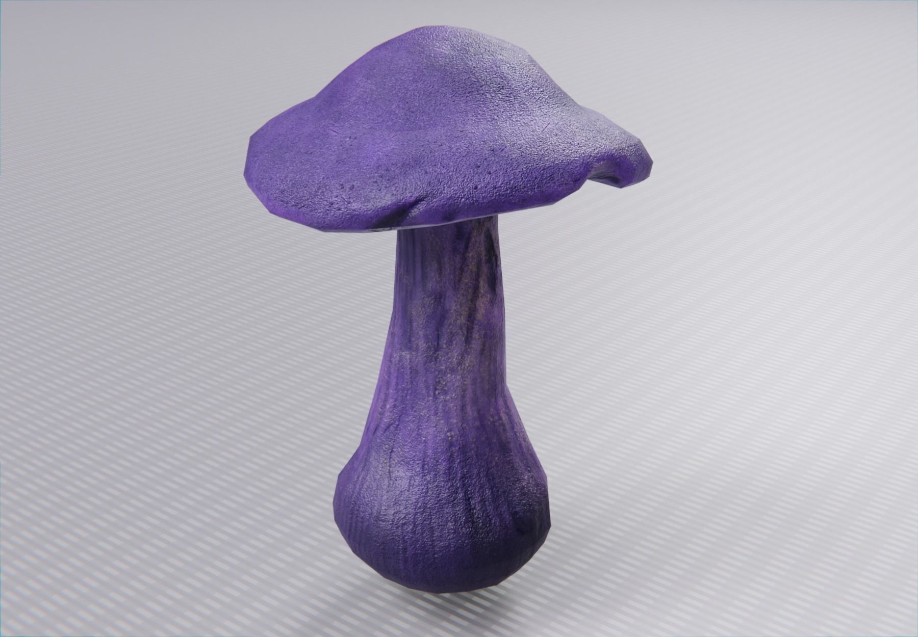 3D model Mushroom plus Emissive Texture VR / AR / low-poly | CGTrader