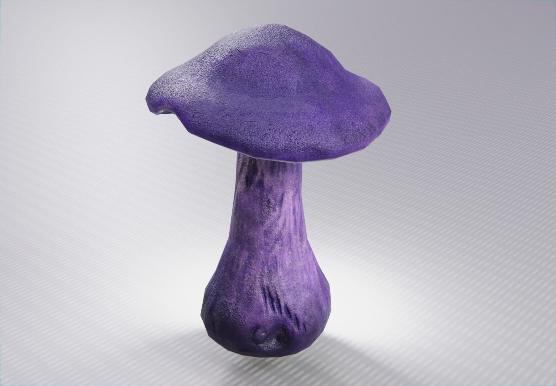 3D model Mushroom plus Emissive Texture VR / AR / low-poly | CGTrader