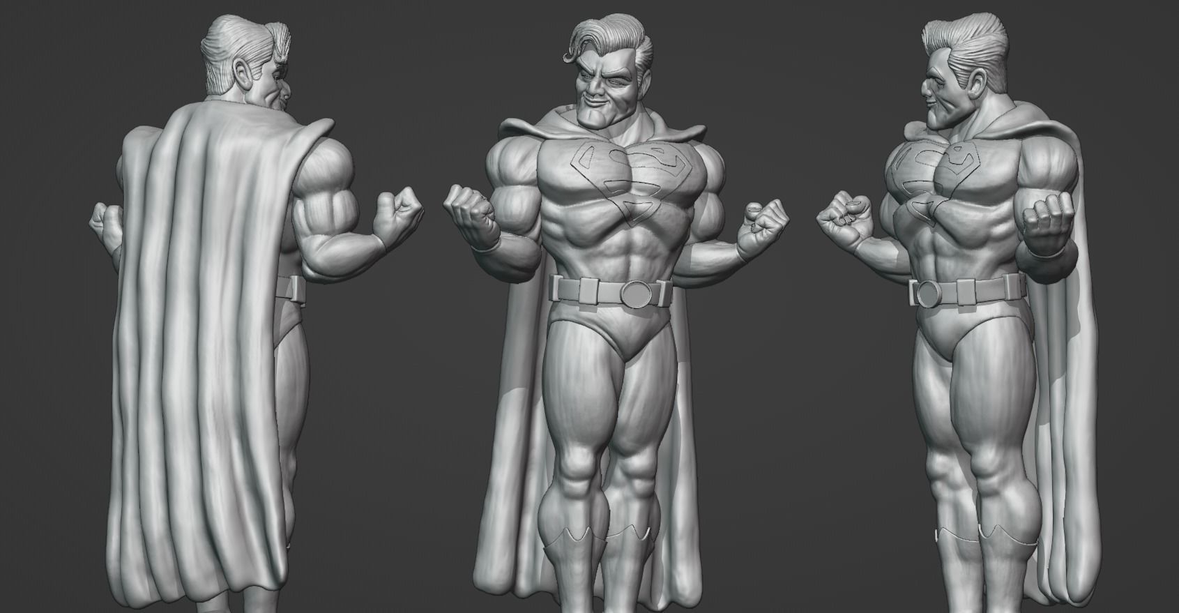 Superman Dc Comics 3d Model 3d Printable Cgtrader