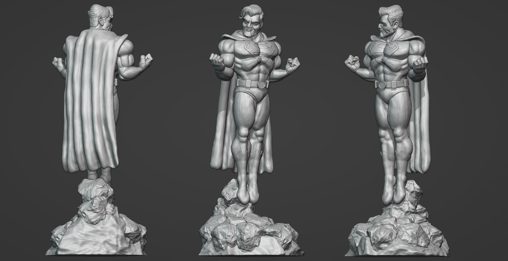 Superman Dc Comics 3d Model 3d Printable Cgtrader
