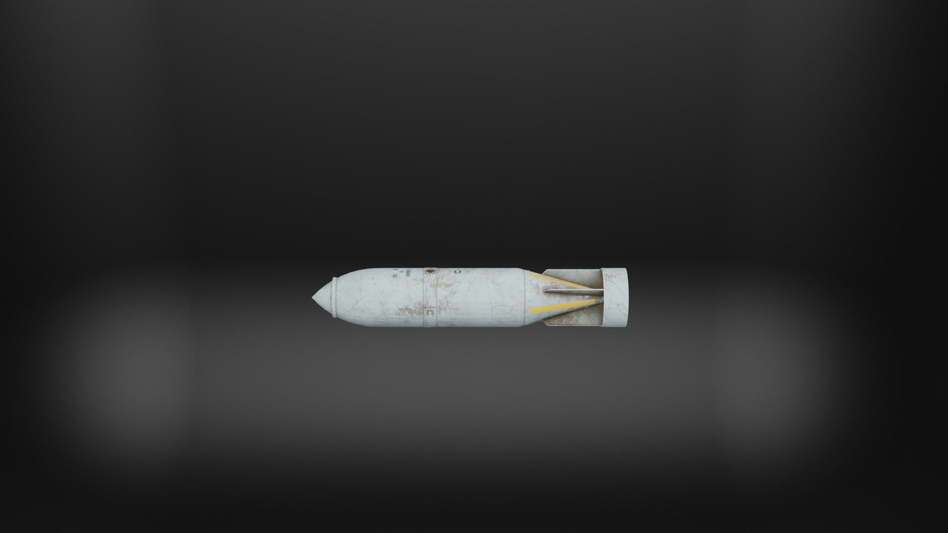 3D model German bombs assets Low-poly 3D model VR / AR / low-poly ...