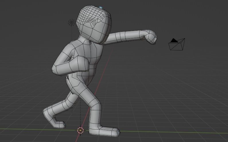 Low Poly Base Mesh Character free 3D model animated rigged | CGTrader