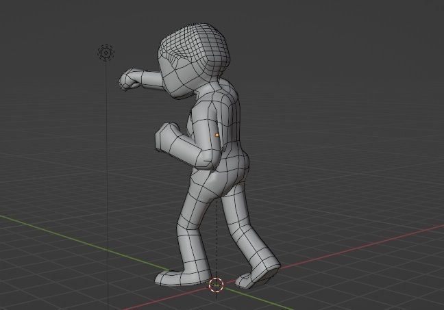 Low Poly Base Mesh Character free 3D model animated rigged | CGTrader