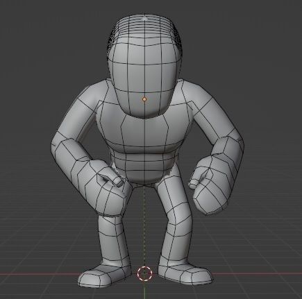 Low Poly Base Mesh Character free 3D model animated rigged | CGTrader