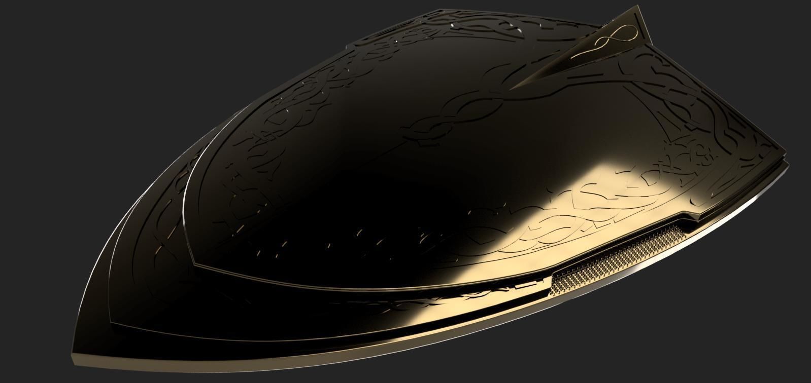 Lady Sif sword and Shield 3D model 3D printable | CGTrader