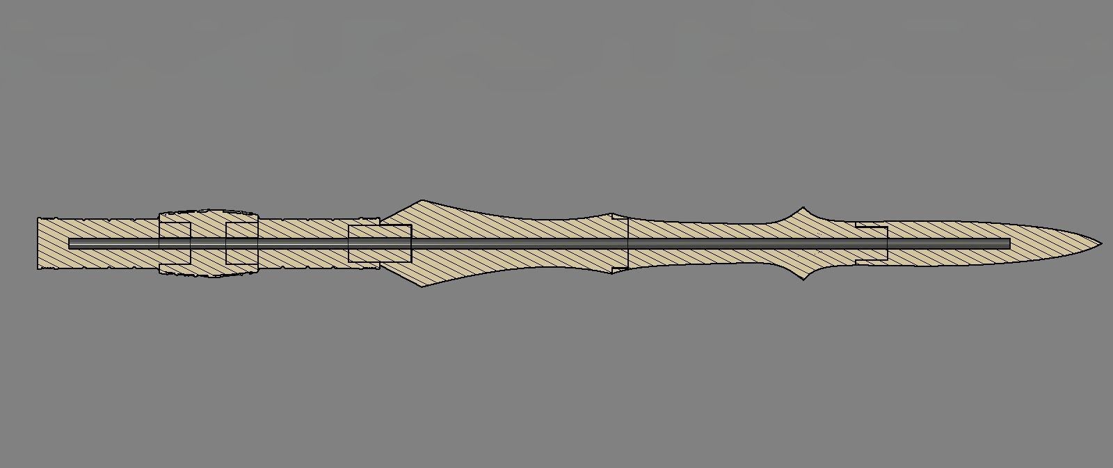 Lady Sif sword and Shield 3D model 3D printable | CGTrader