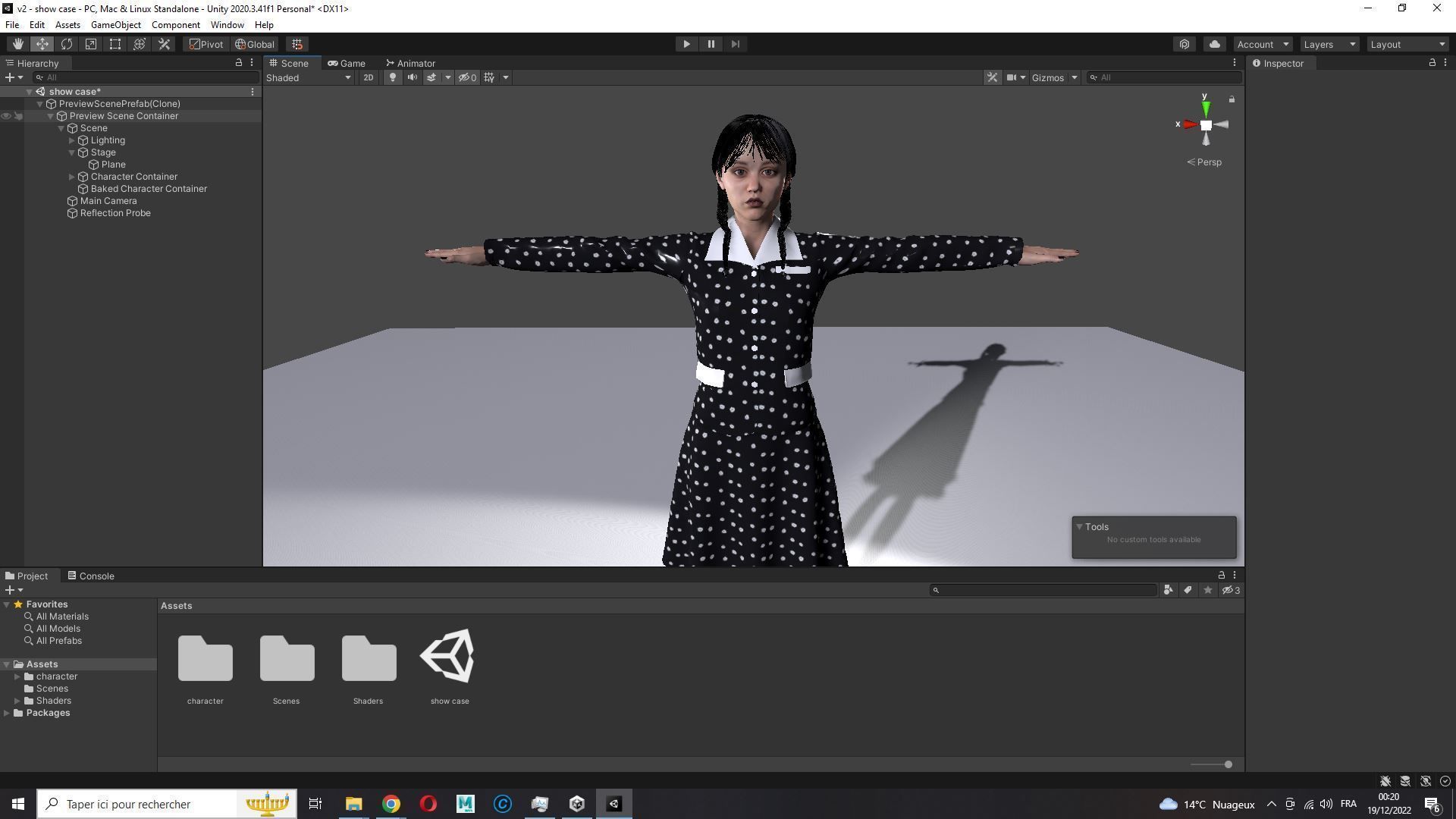 3D model Wednesday Jenna Ortega Woman VR / AR / low-poly | CGTrader
