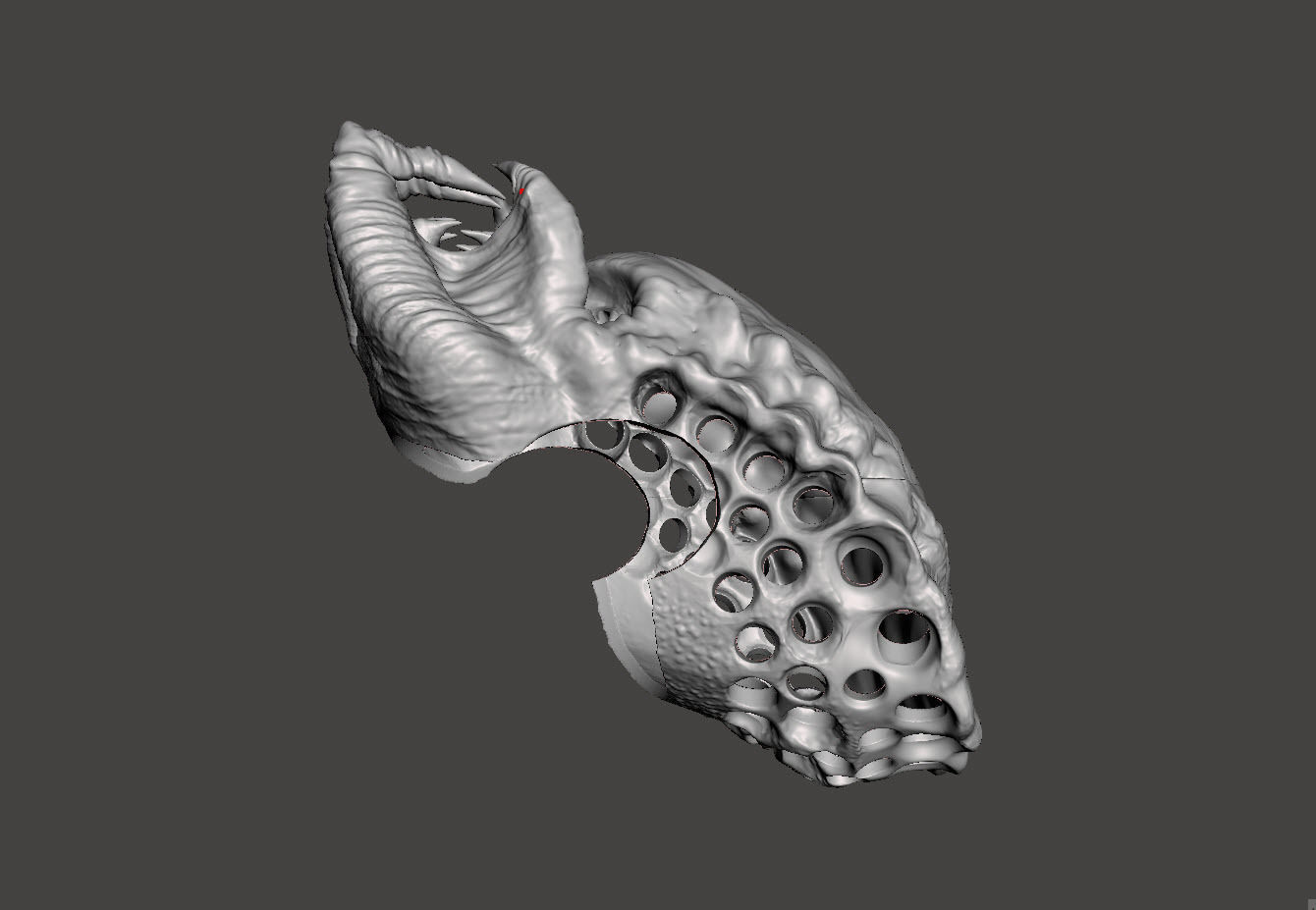 PREDATOR DEPREDADOR CASCO MASCARA COSPLAY LANCE KNIFE 3D model 3D ...