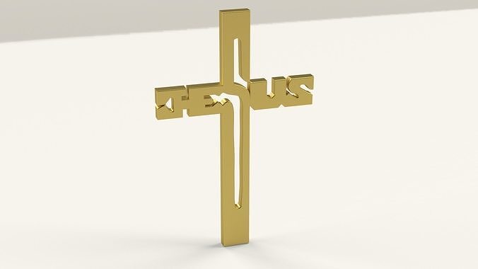 cross for 3D printing 3D model | CGTrader
