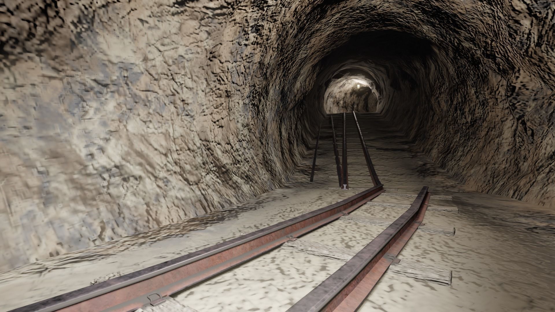 3D model Modular Mine Tunnels Version Two VR / AR / low-poly | CGTrader