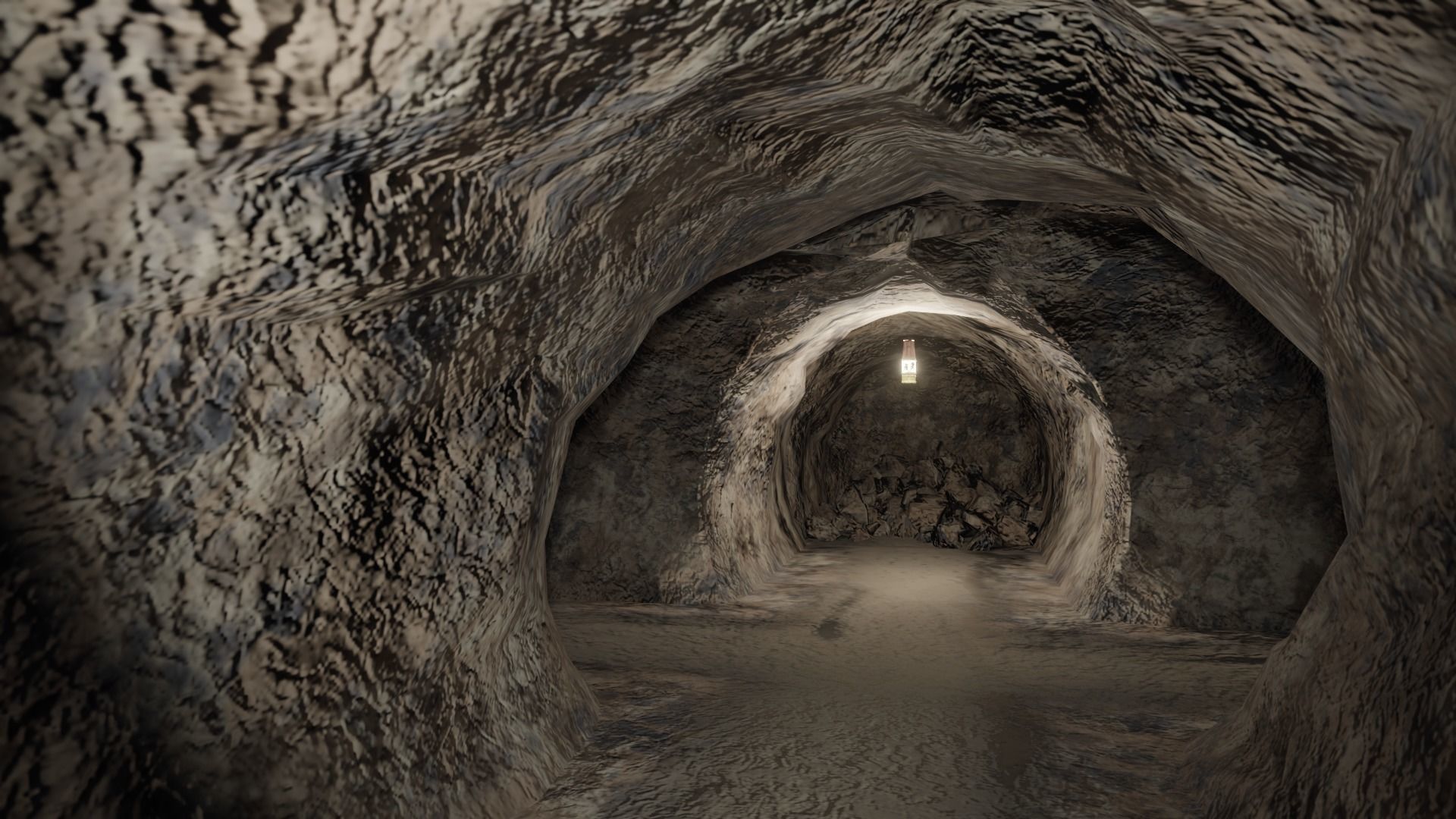 3D model Modular Mine Tunnels Version Two VR / AR / low-poly | CGTrader