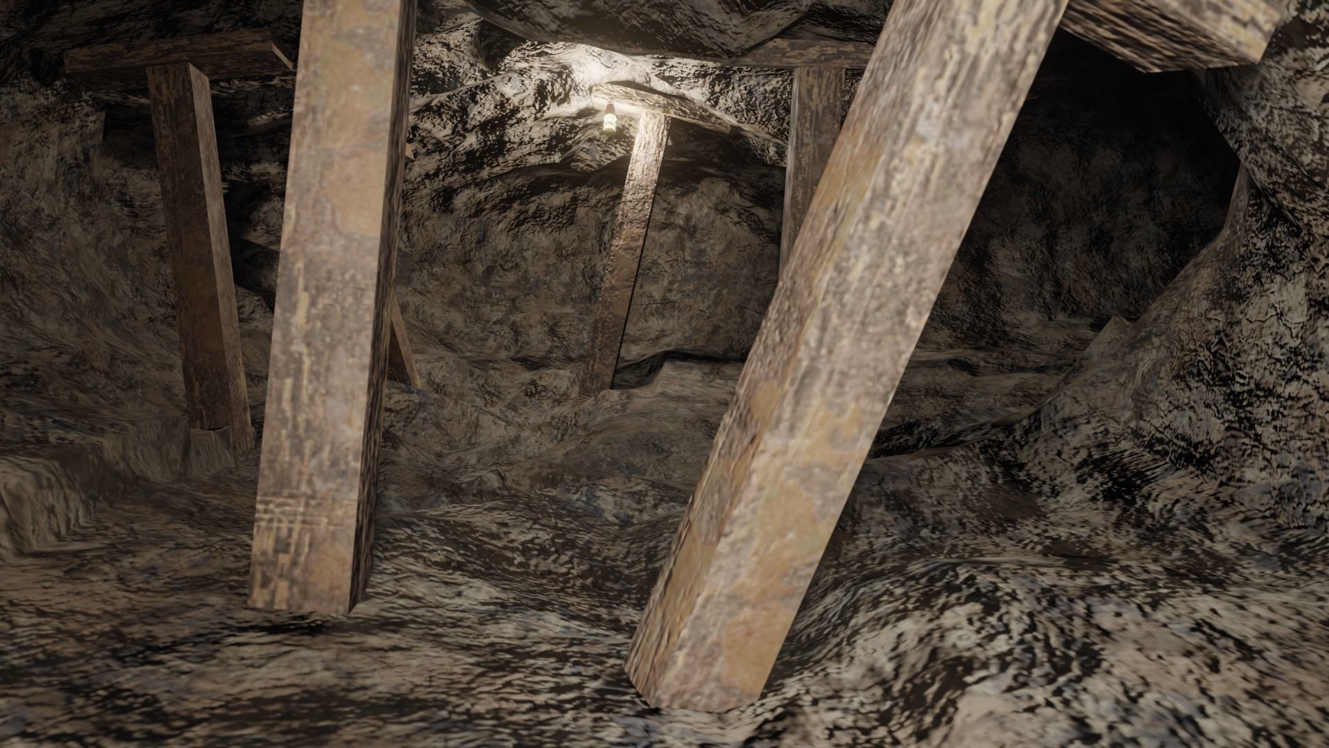 3D model Modular Mine Tunnels Version Two VR / AR / low-poly | CGTrader