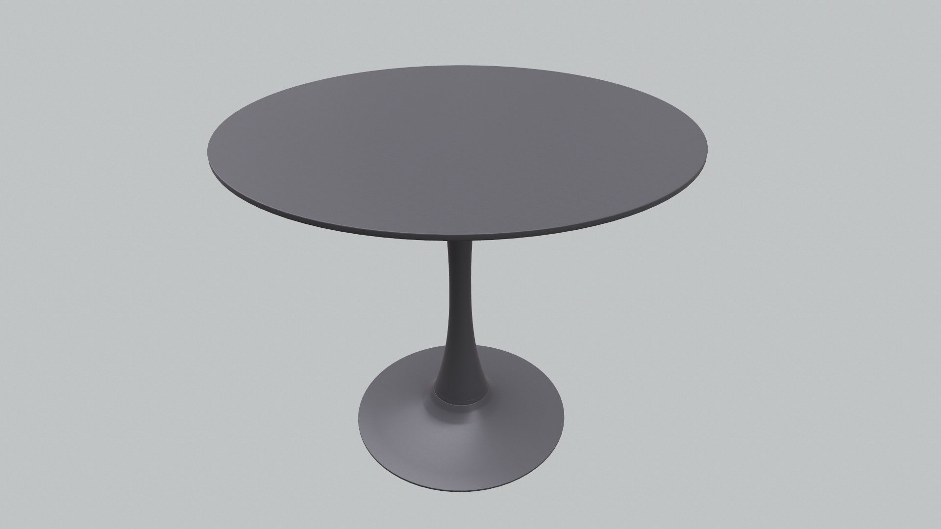 Round table 3D model | CGTrader
