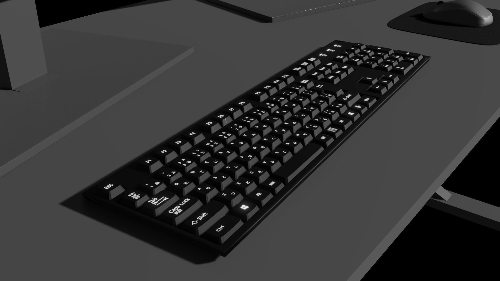 JIS Keyboard 3D model | CGTrader