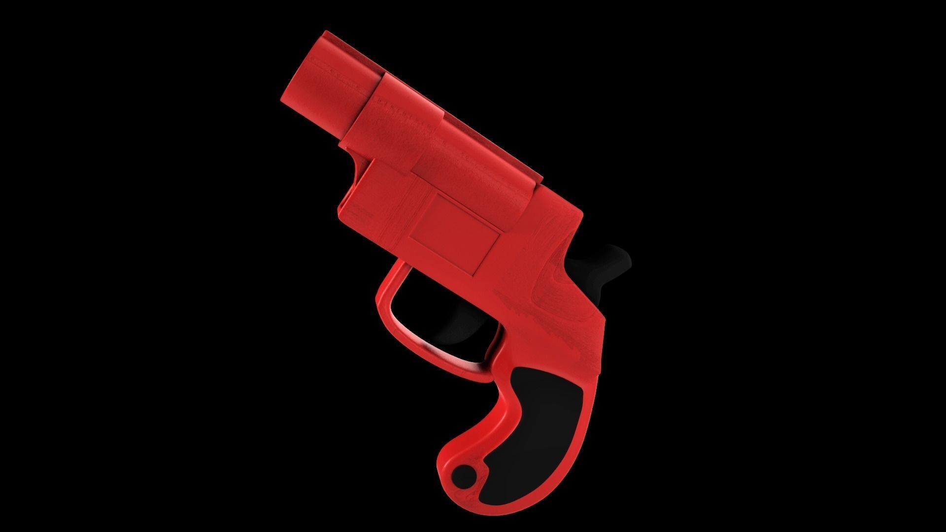 Detailed Flare Gun 3D model animated rigged | CGTrader