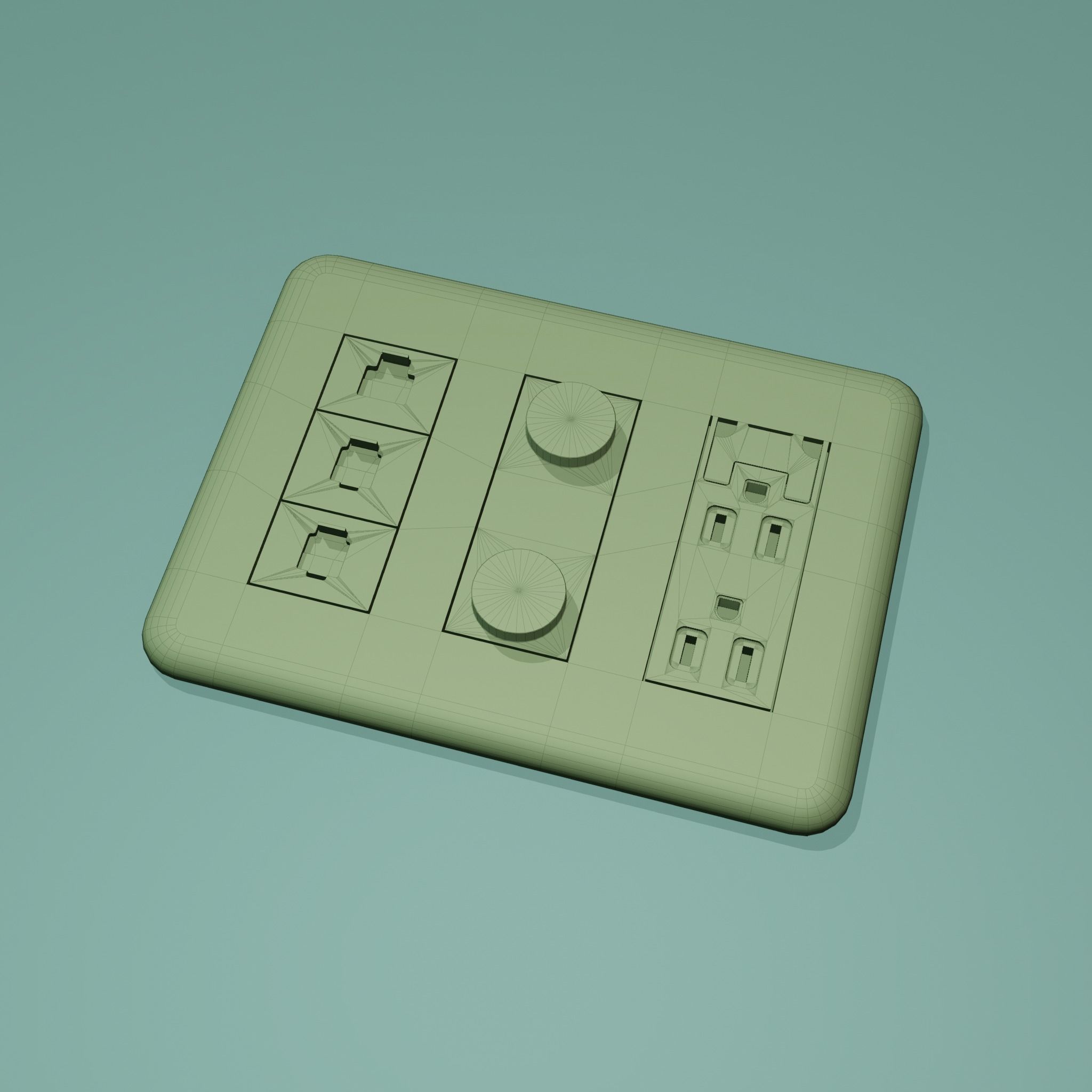 socket power outlet free 3D model | CGTrader
