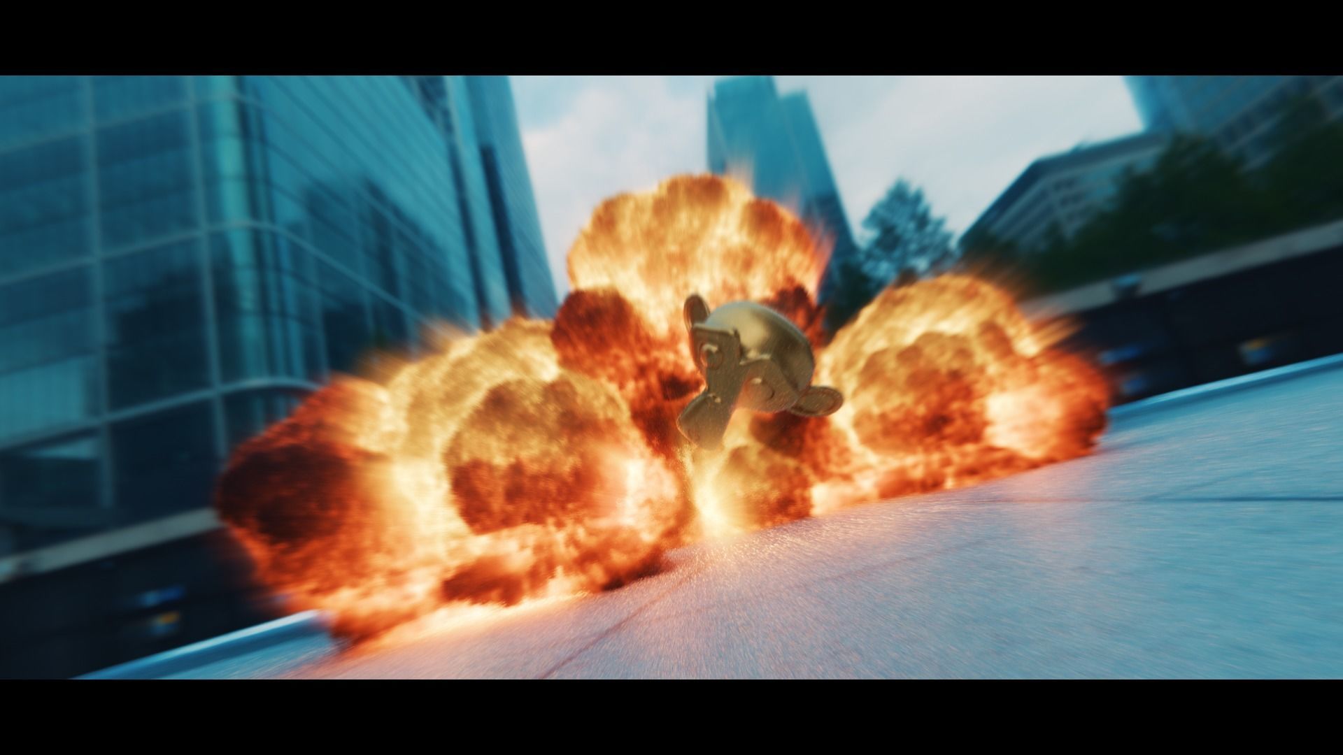 Explosif V1 Blender Addon - Create Explosions in 1min 3D model | CGTrader