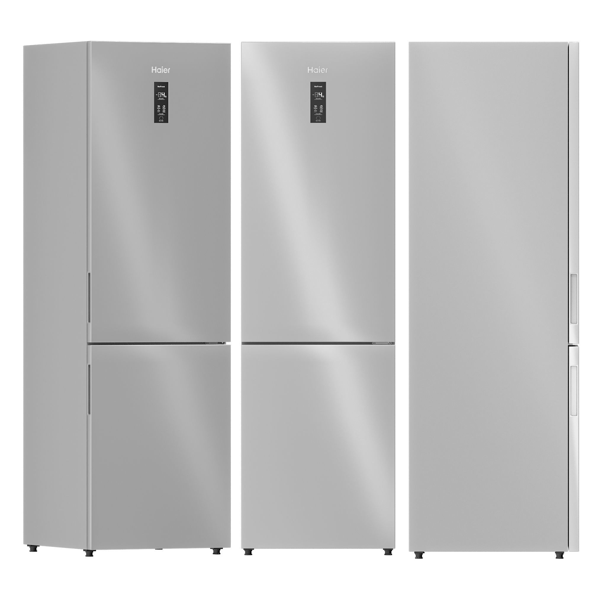 Refrigerator set Haier 3D model | CGTrader