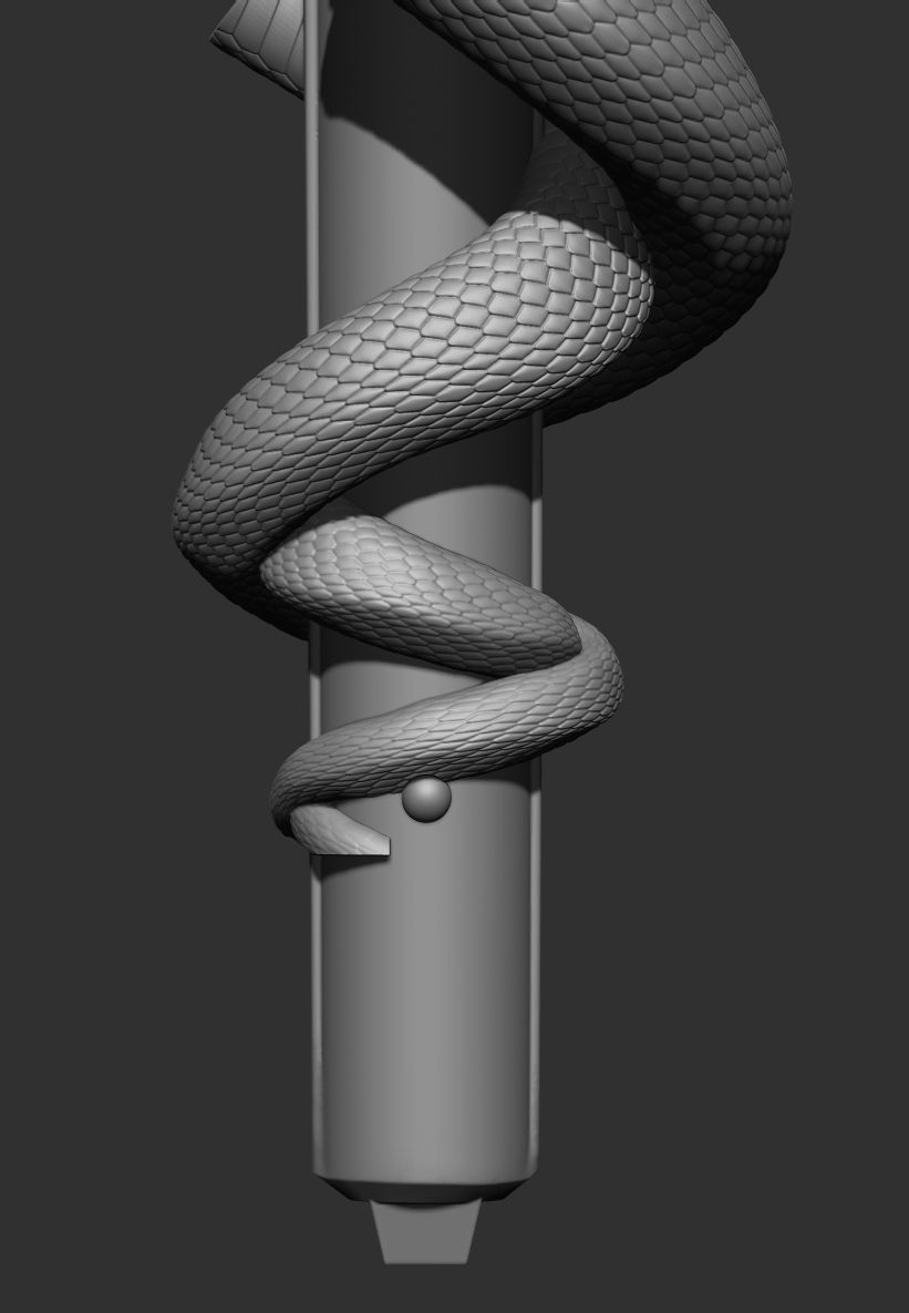 Caduceus - 3D Printing 3D model 3D printable | CGTrader