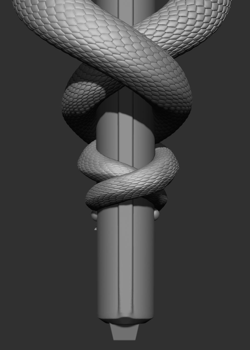 Caduceus - 3D Printing 3D model 3D printable | CGTrader