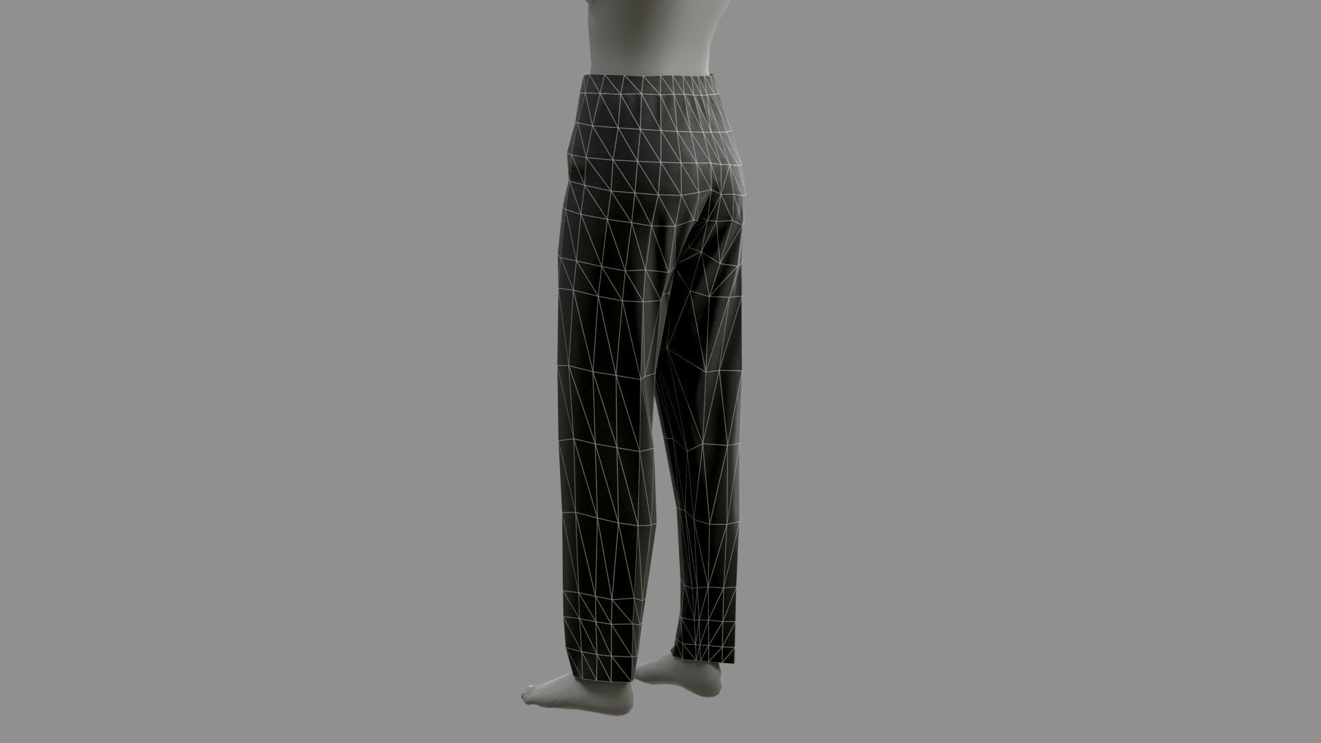 3D model Formal pant 01 VR / AR / low-poly | CGTrader