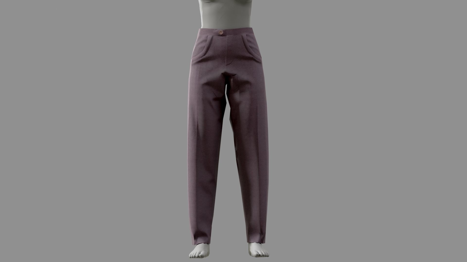 3D model Formal pant 01 VR / AR / low-poly | CGTrader