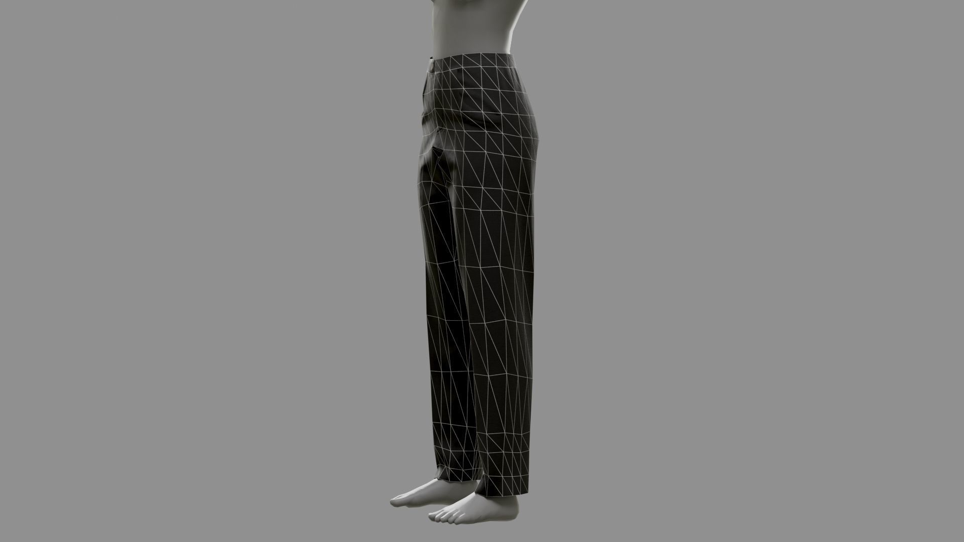 3D model Formal pant 01 VR / AR / low-poly | CGTrader