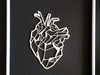 Geometric Heart 3D model 3D printable | CGTrader