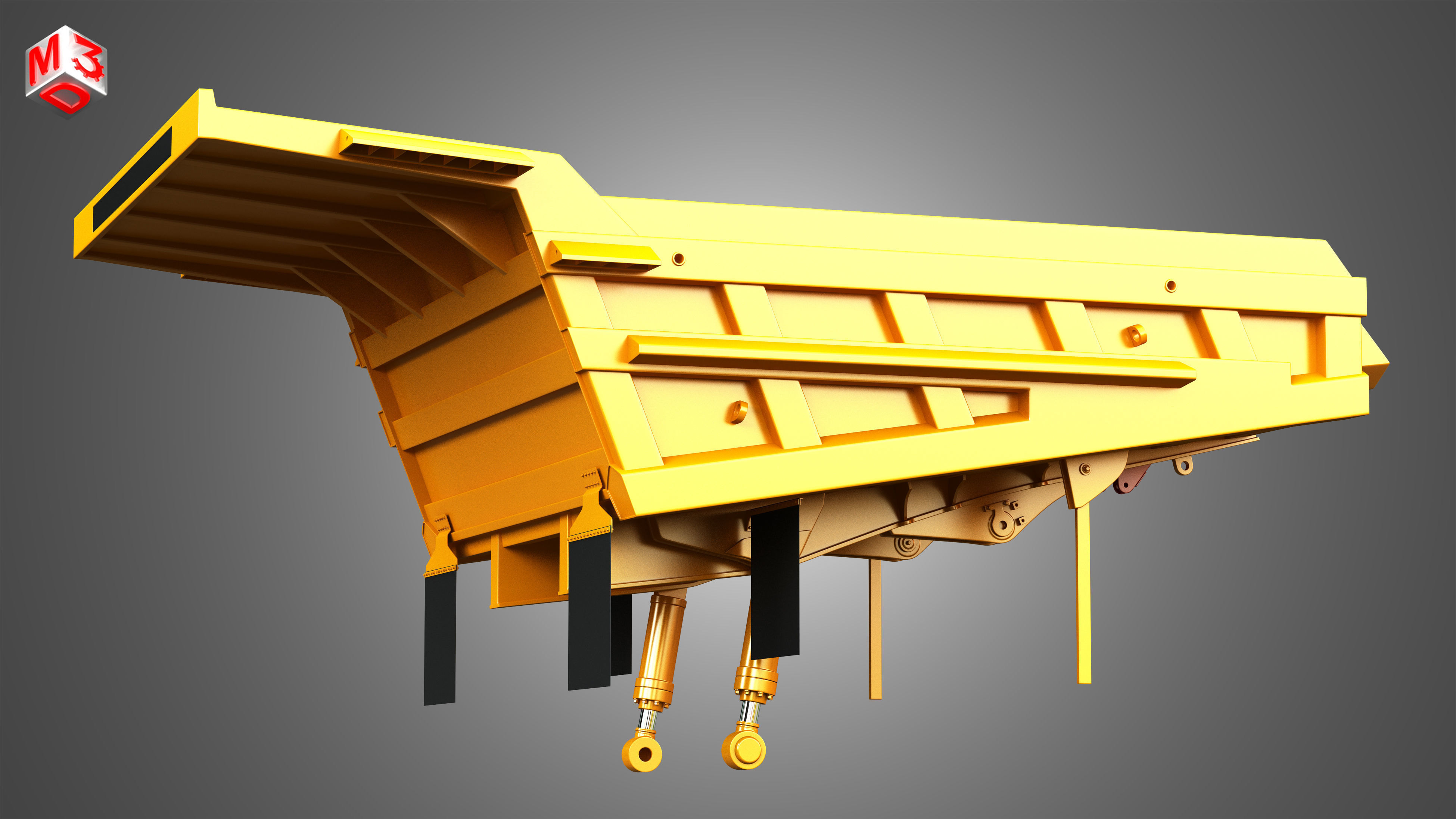 Dump Body - 785C Mining Bump Truck 3D model | CGTrader