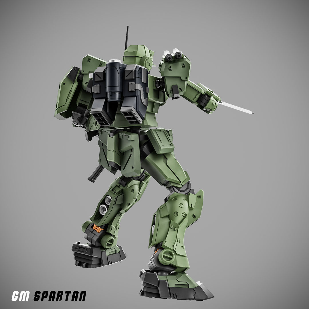 GM Spartan 3d Printable 100mm 3D model 3D printable | CGTrader