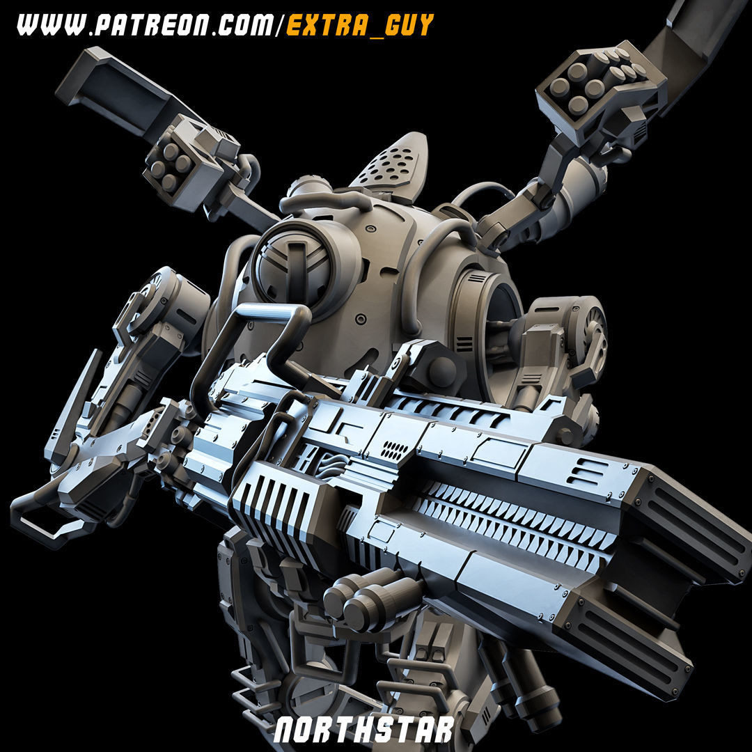Titanfall Northstar 3DPrintable 100mm 3D model 3D printable | CGTrader