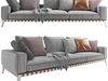 Flexform-sofa-Gregory XL 3D model | CGTrader