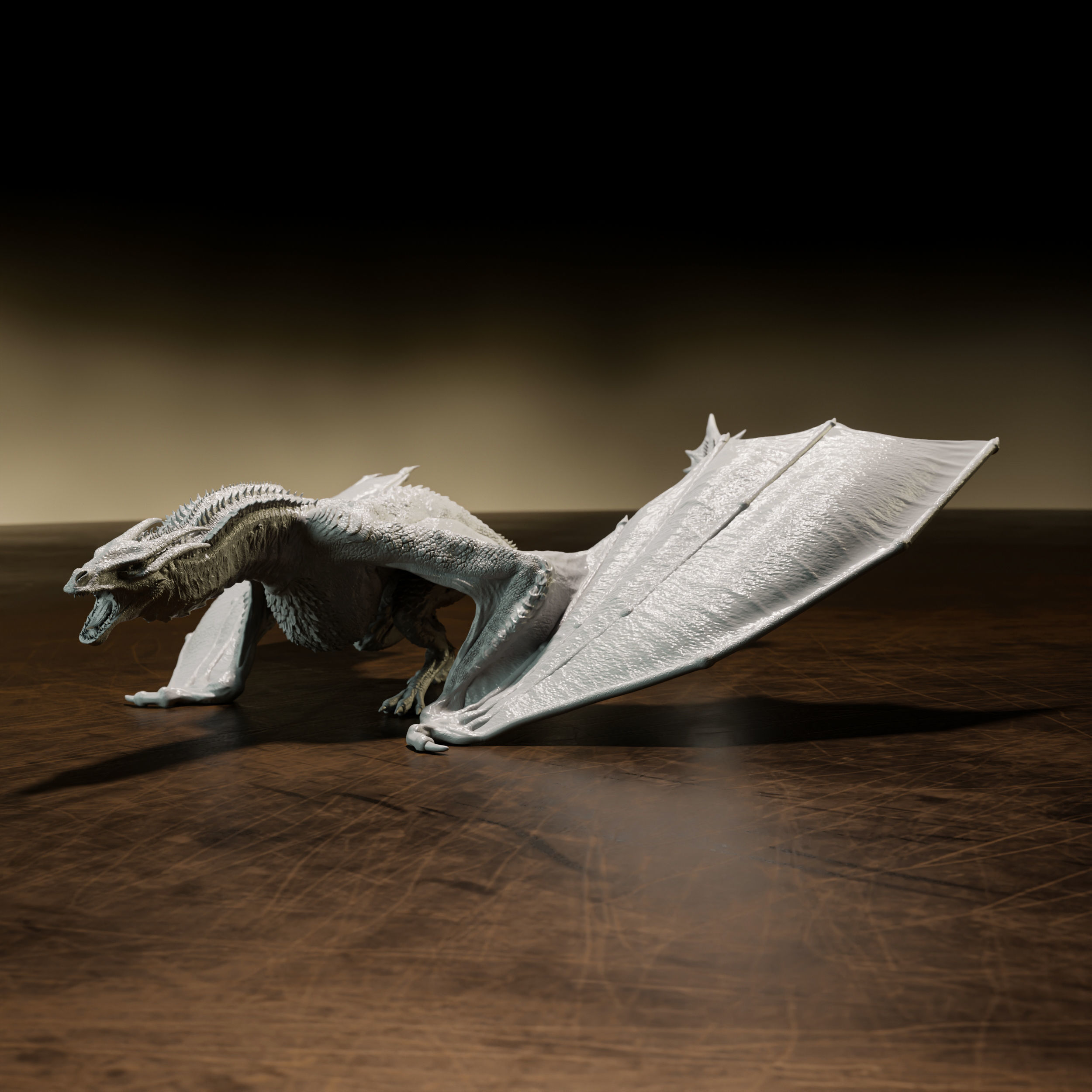 Syrax dragon fan art - pre supported - FREE model free 3D model 3D ...