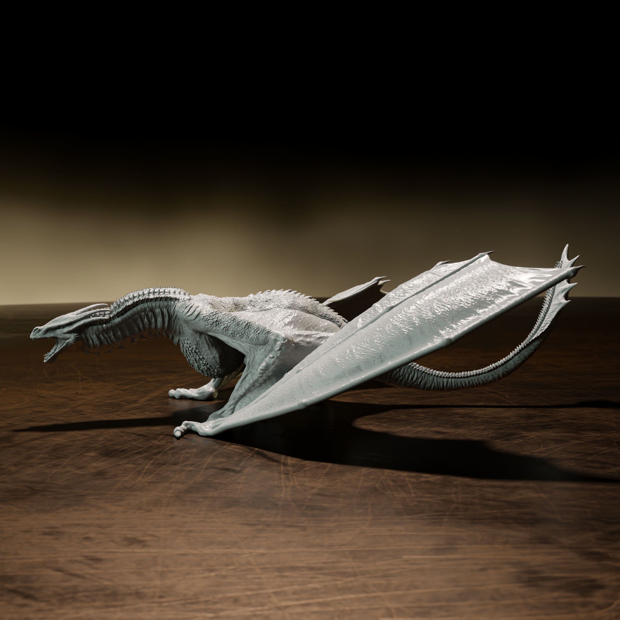 Syrax dragon fan art - pre supported - FREE model free 3D model 3D ...