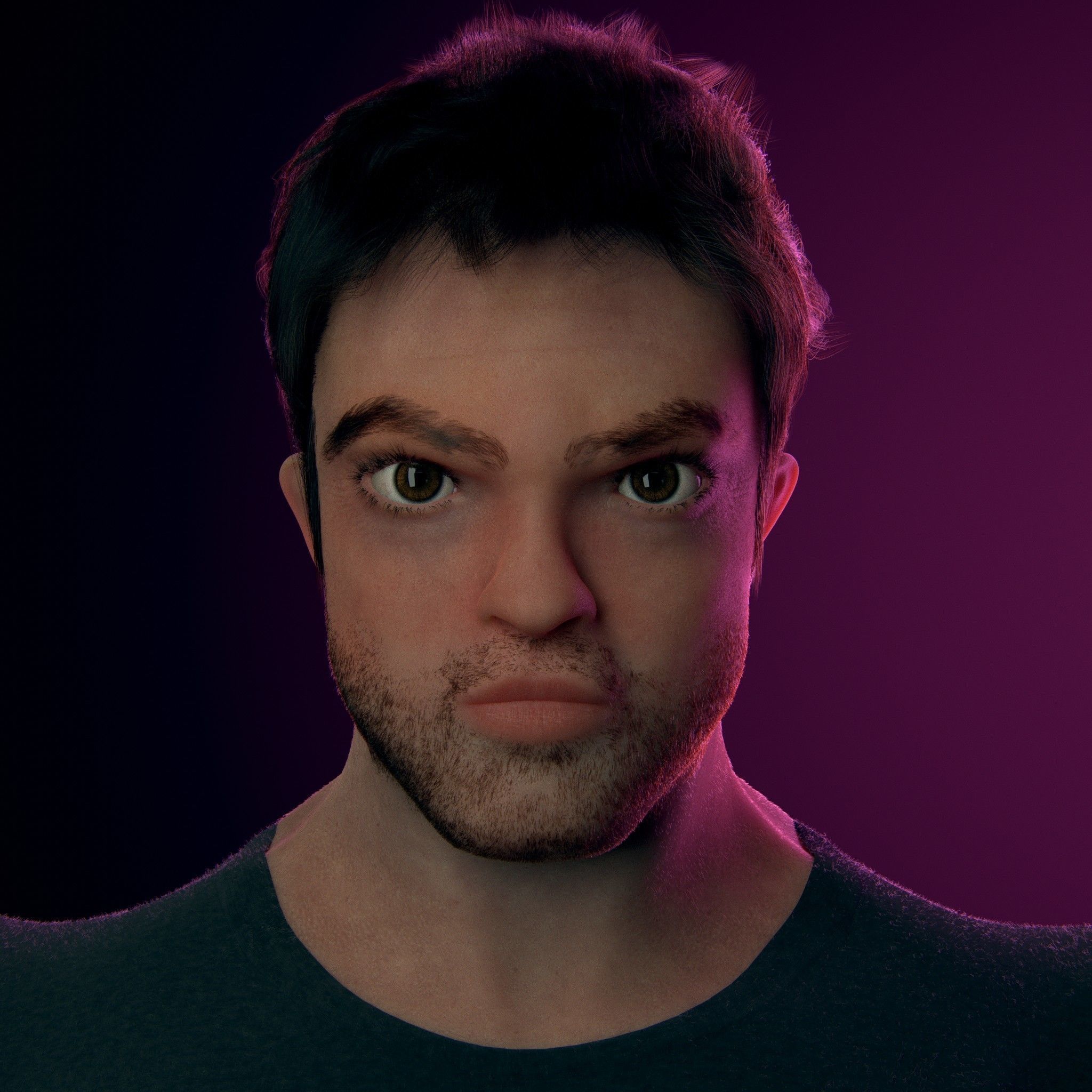 Realistic Character Edward free VR / AR / low-poly 3D model | CGTrader
