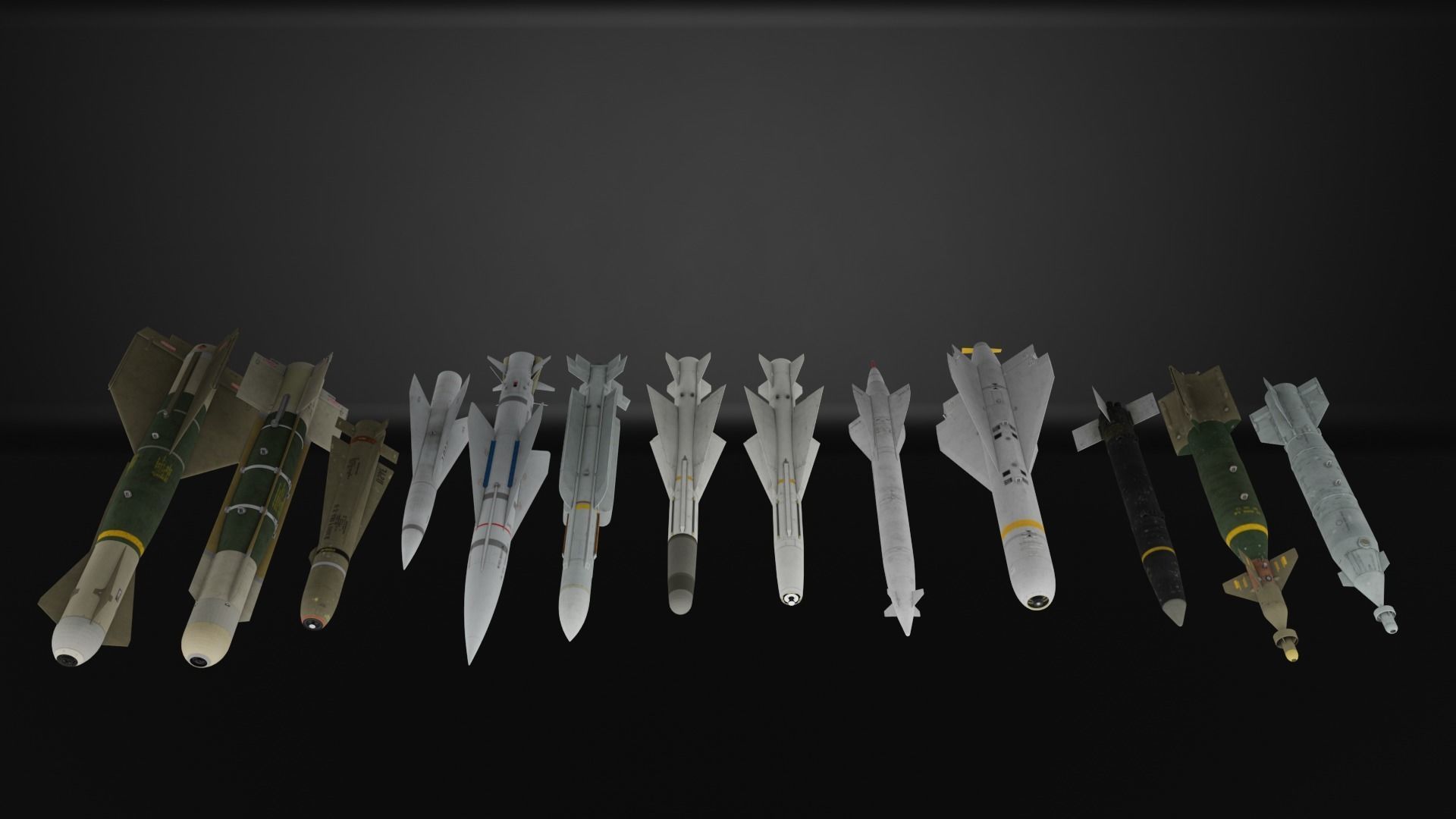 3D model bombs assets 3D model VR / AR / low-poly | CGTrader