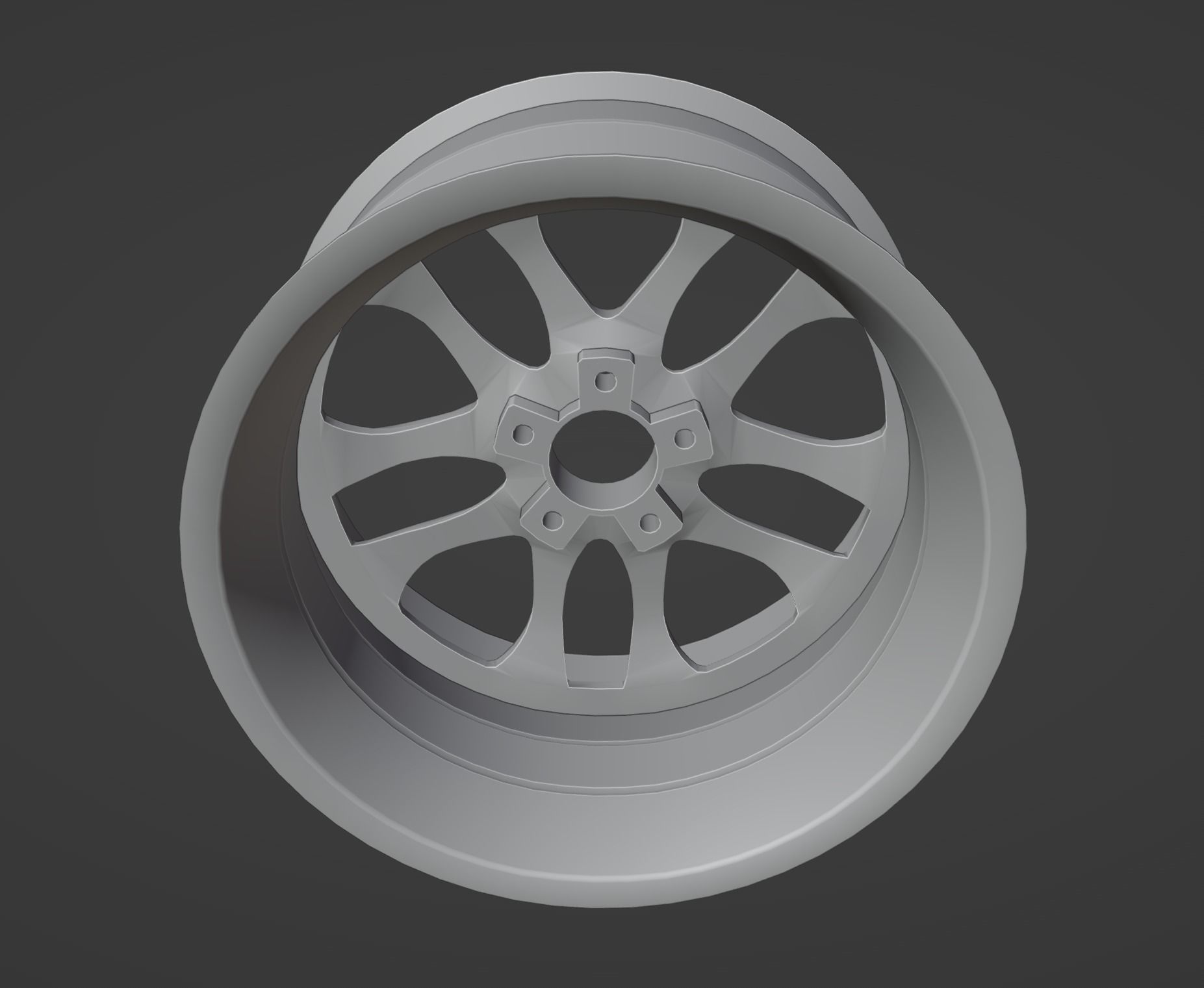 3D model Minerva - 3 Piece Wheels - Game Ready VR / AR / low-poly ...