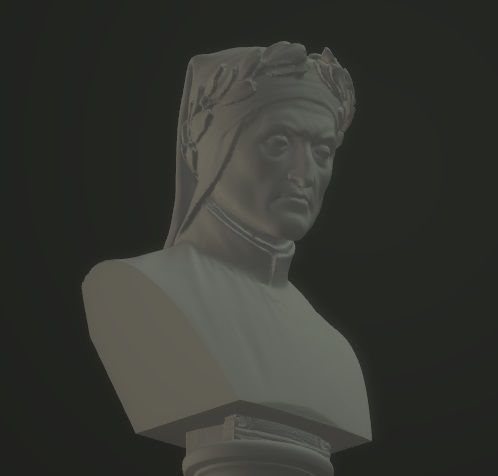 Dante Alighieri 3d model print 3D model 3D printable | CGTrader
