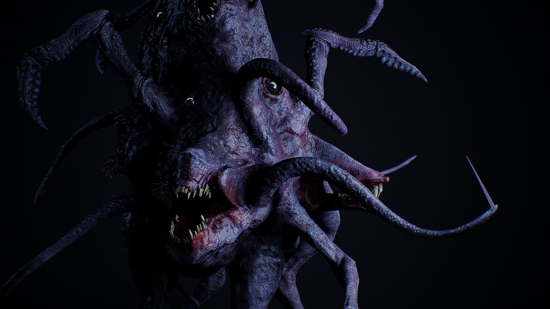 3D model Abomination of Horror VR / AR / low-poly | CGTrader