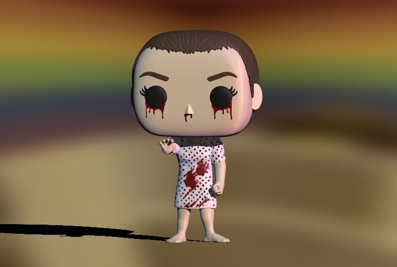 Funko Eleven - Stranger Things 3D model 3D printable | CGTrader