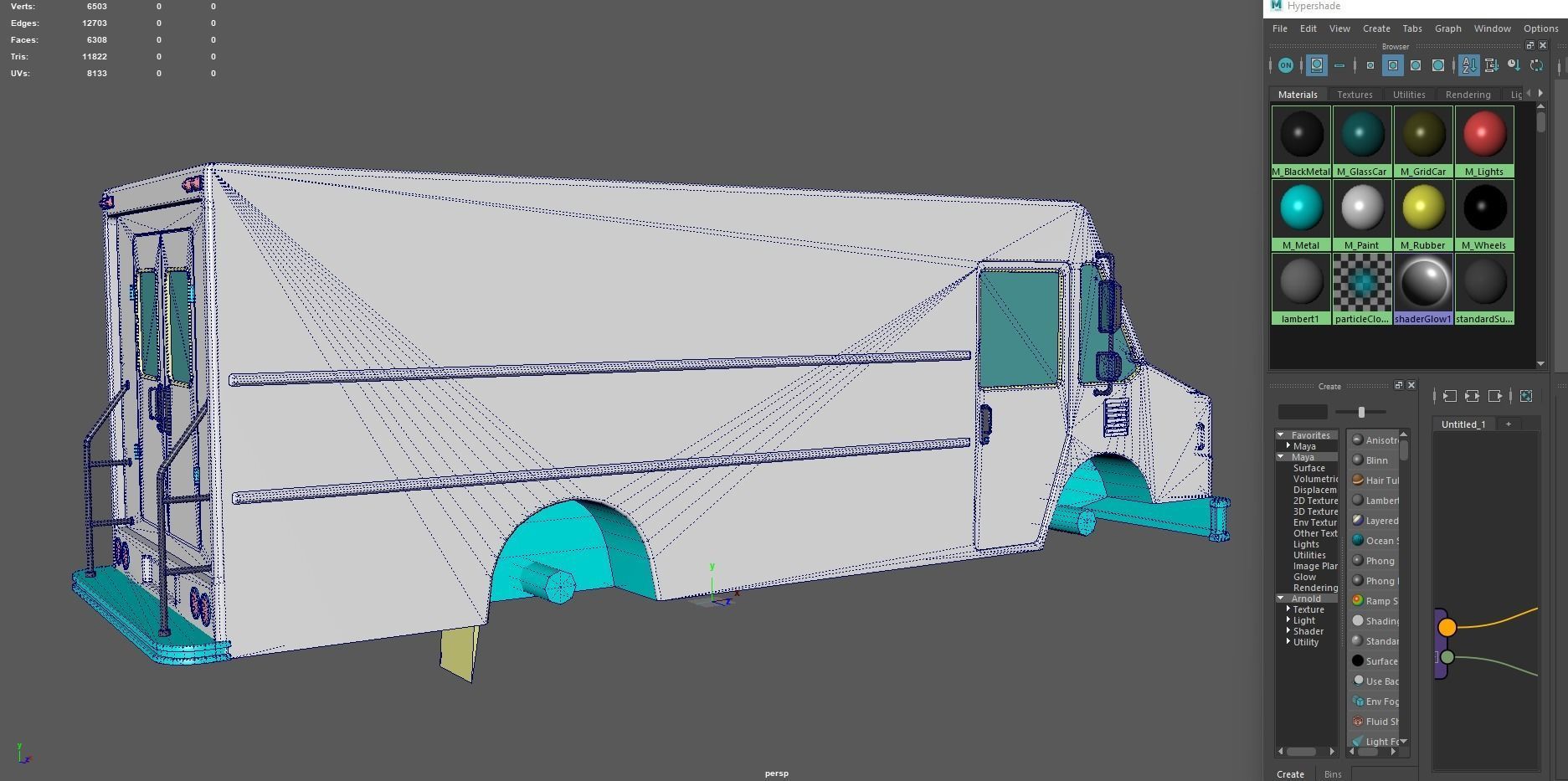 3D model Vehicle Pack - Vans VR / AR / low-poly | CGTrader