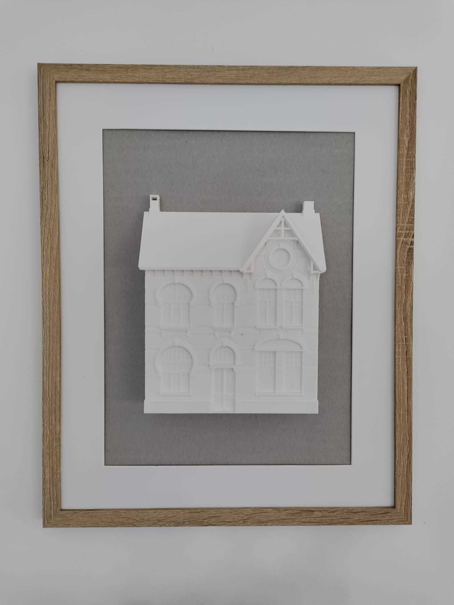 Art nouveau house - maquette 3D model 3D printable | CGTrader