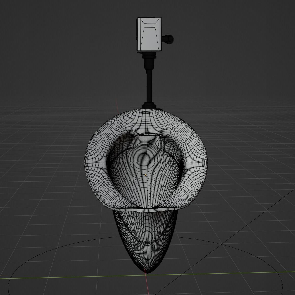 Bathroom Urinal 3D model | CGTrader