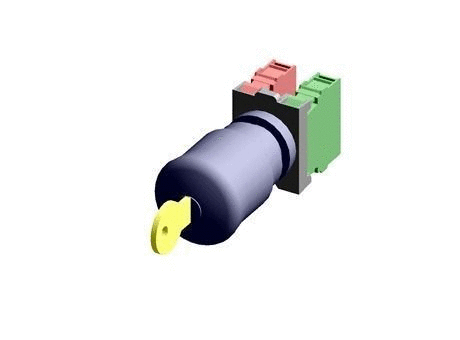 Complete Emergency Stop lock-off 1NO/1NC free 3D model | CGTrader