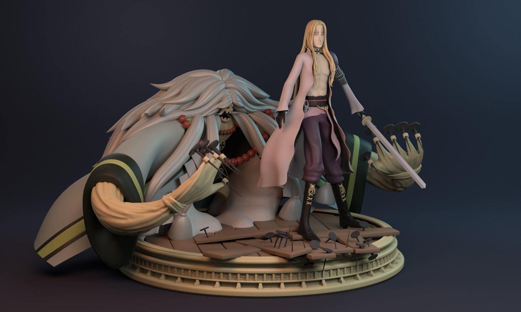 3D model BASIL HAWKINS ONE PIECE FIGURE VR / AR / low-poly | CGTrader