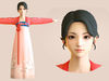 Cartoon Hanfu girl Hanfu chest-length skirt 3D model | CGTrader