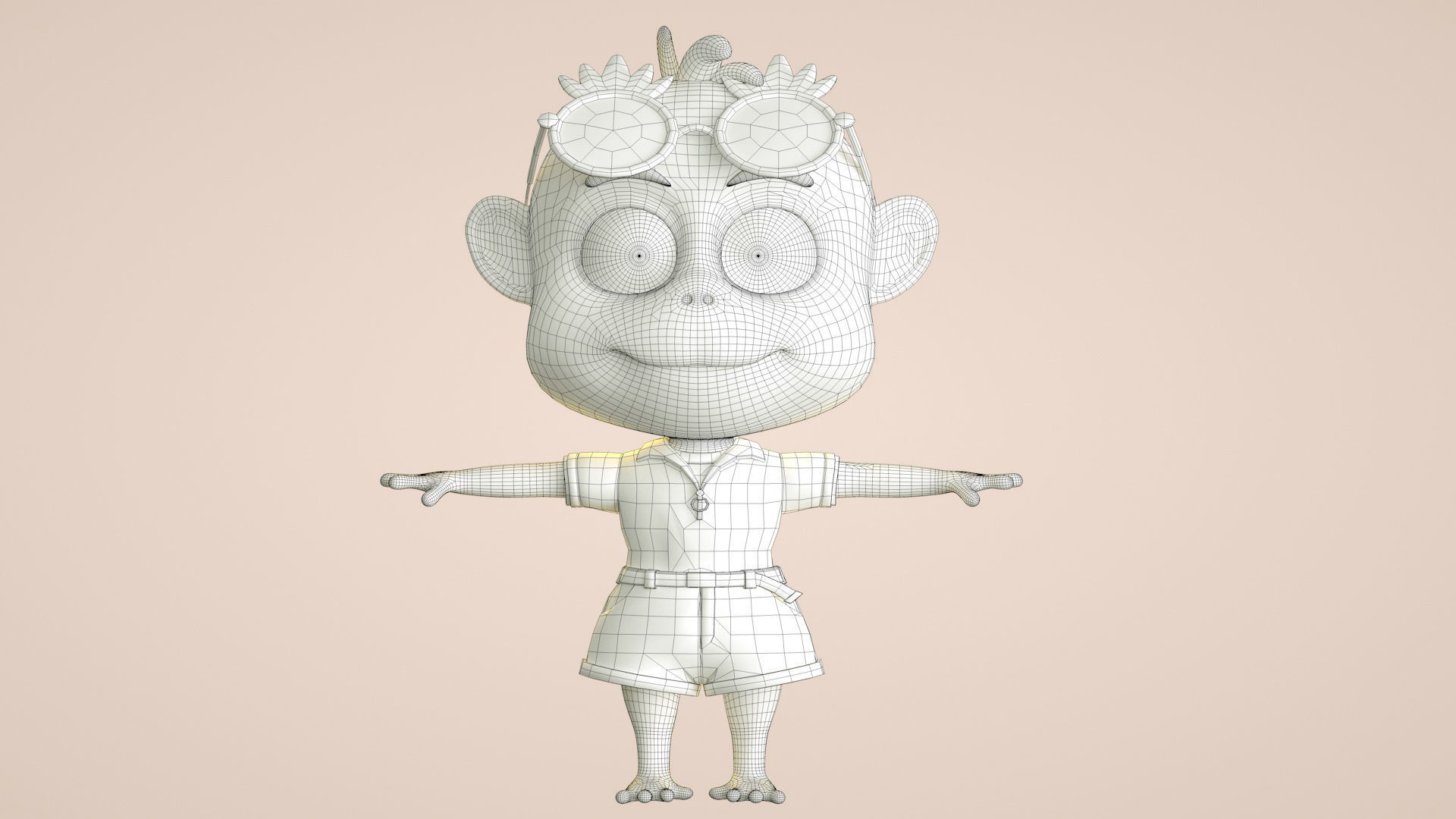cartoon monkey 3D model | CGTrader
