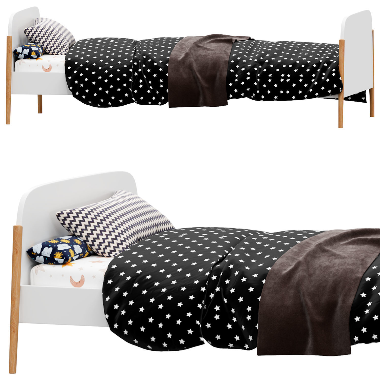 Nadil Child Bed free 3D model | CGTrader